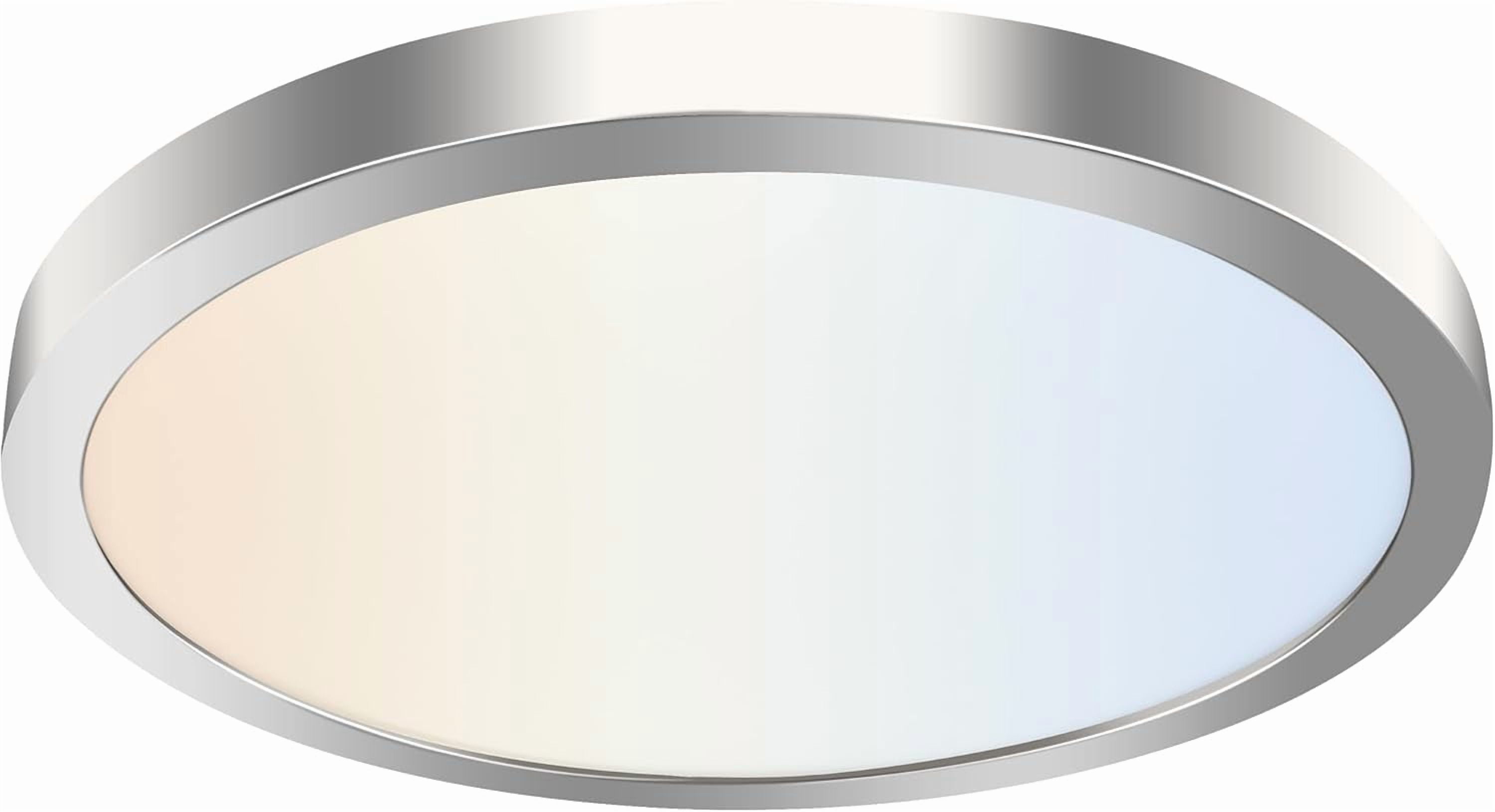12 Inch Selectable CCT LED Round Flat Panel Light, 24W 3000K/4000K ...