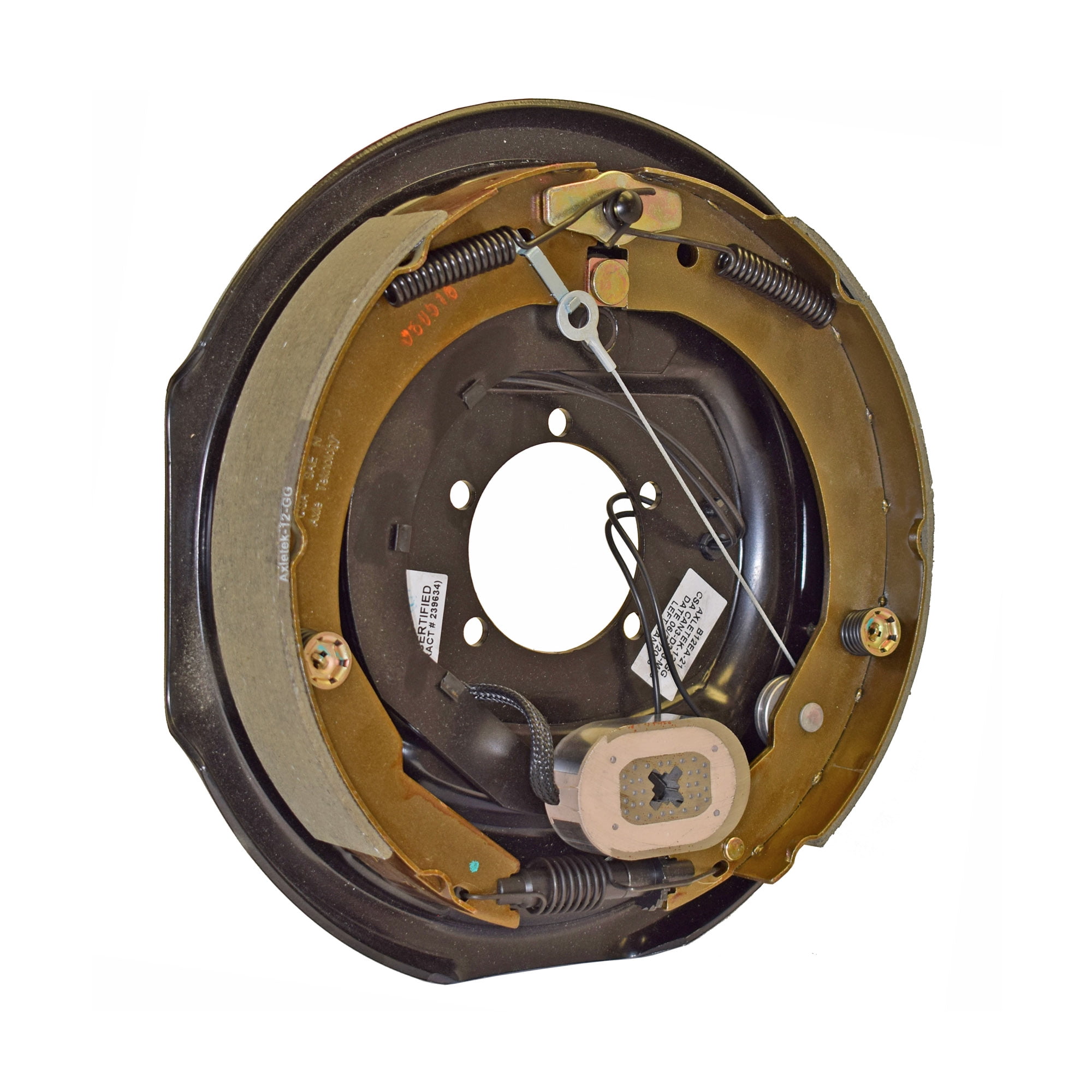 12 Inch Self-Adjusting Brake Backing Plate - Left Side - Walmart.com