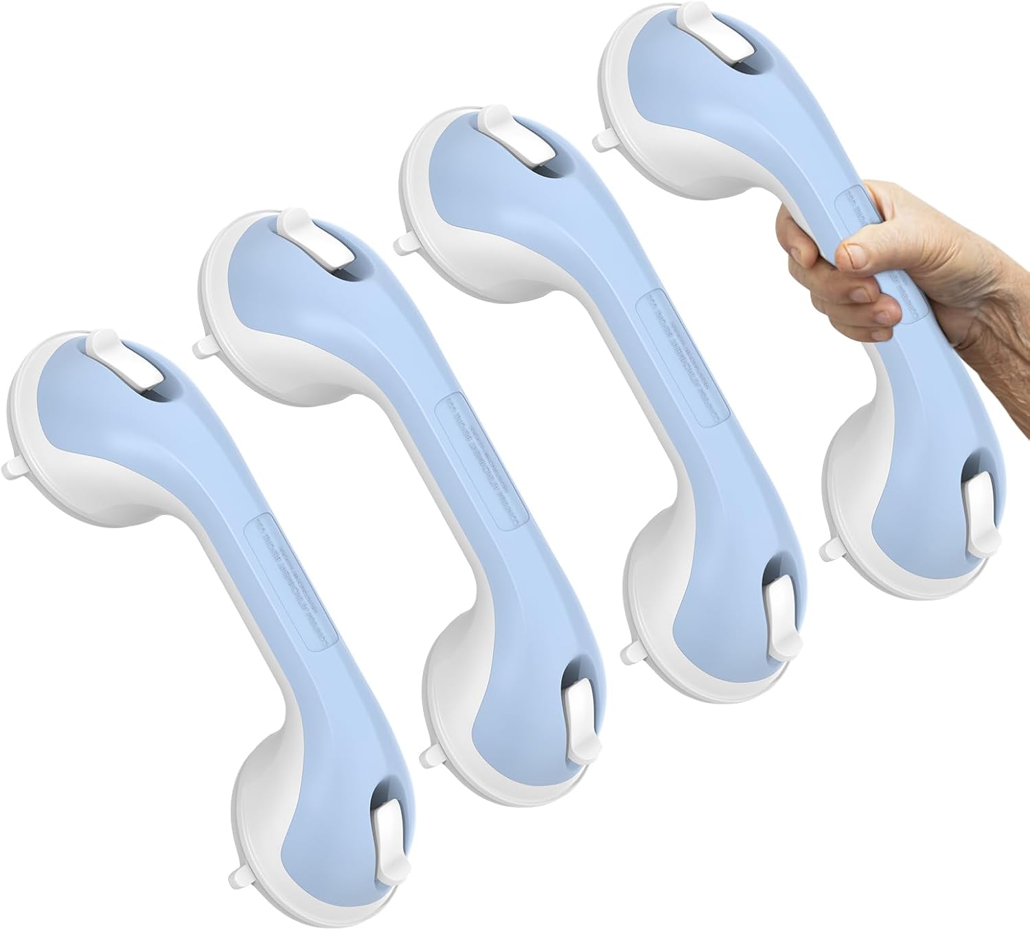 12 Inch Shower Grab Bar, YuanDe Suction Grab Bars for Bathtubs ...