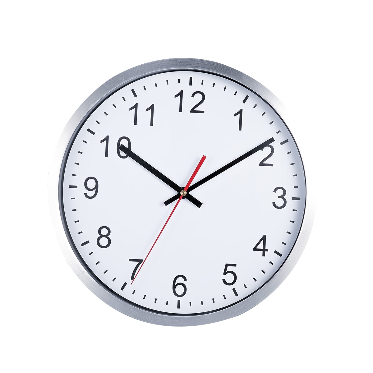 ULTNICE Silent Wall Clock with Non-Ticking Function for Bedroom or ...