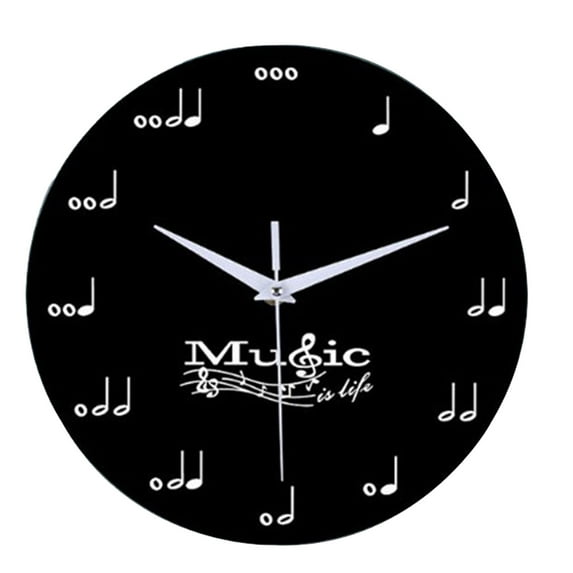 12 Inch Silent Math Themed Wall Clock Modern Decorative Timepiece for ...
