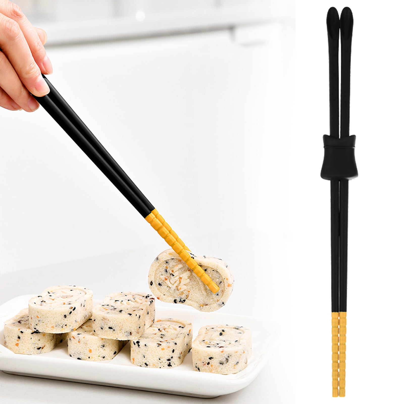 12-Inch Silicone Cooking Chopsticks Reusable, Extra Long Heat-Resistant ...