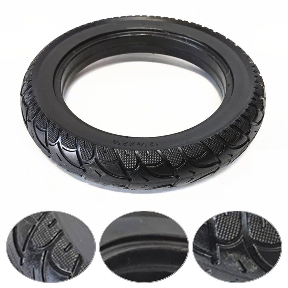 12 Inch Solid Tyre 12 1/2x2 1/4(57-203) for E-Bike Scooter 12.5x2.50 ...