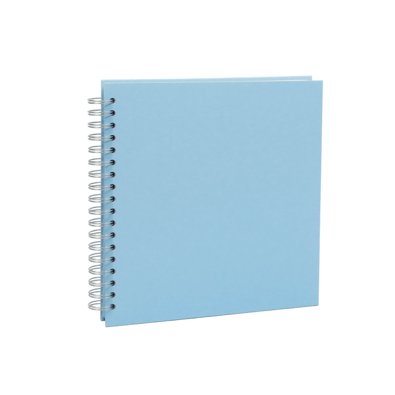 12 Inch Spiral Bound DIY Scrapbook Album with 50 Thick Kraft Paper ...