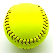 (4 Pack) Worth 12" Yellow Practice Slowpitch Softballs - Walmart.com