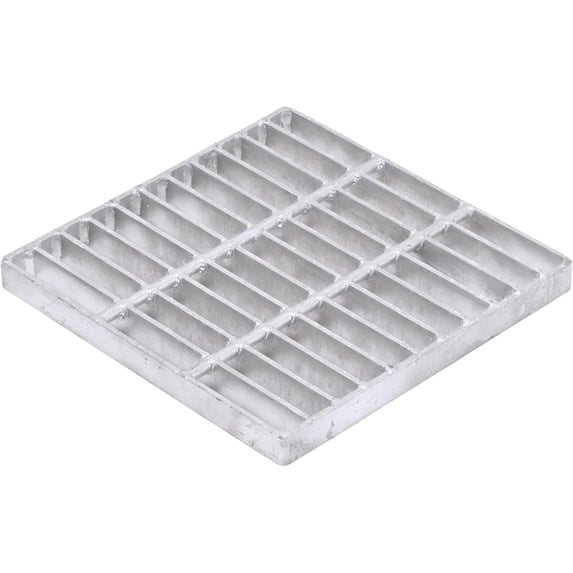 12-Inch Square Catch Basin Drain Grate, Galvanized Steel Drain Cover ...