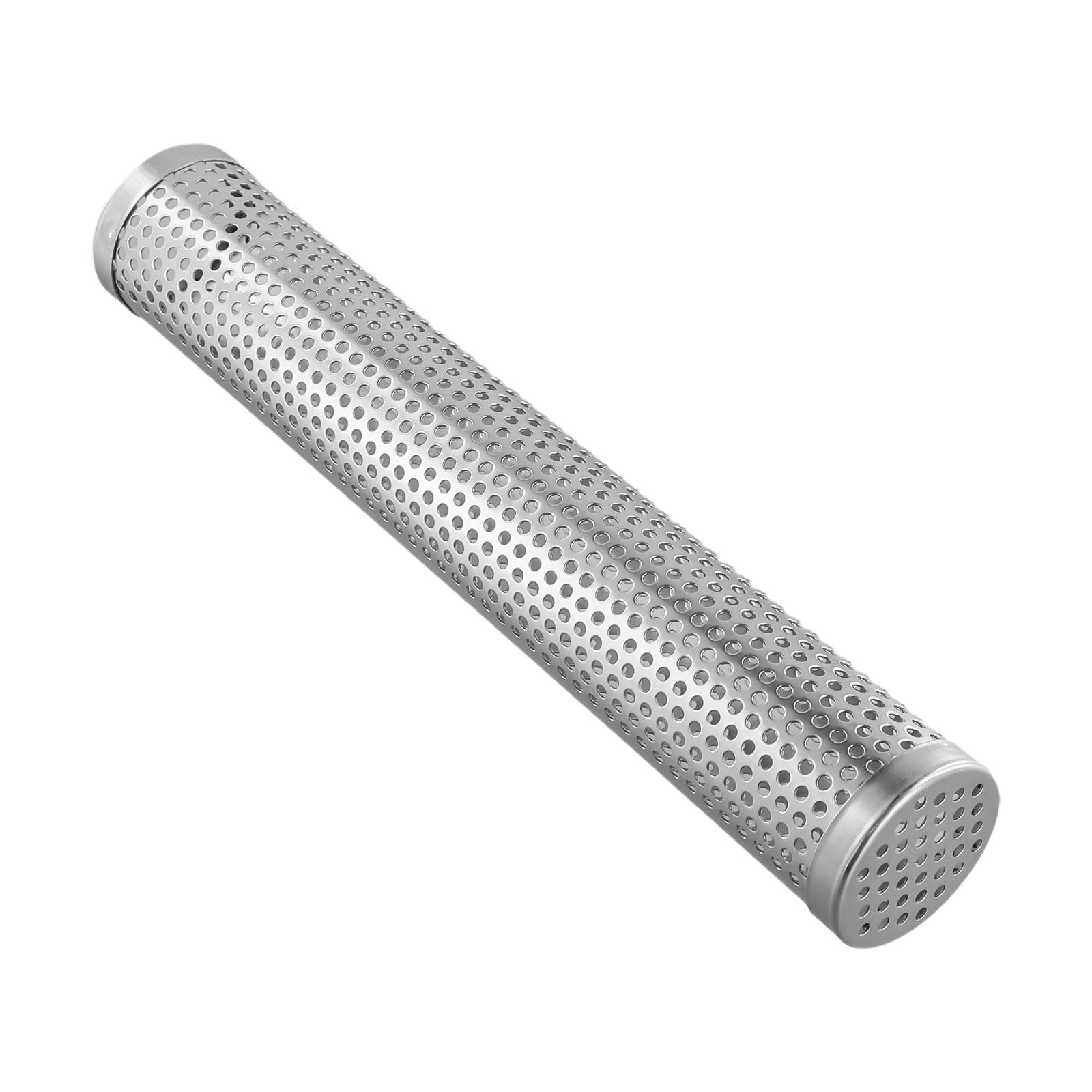 12 Inch Stainless Steel BBQ Grill Tube for Wood Pellet Smoking on Gas ...