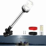 12 Inch Stern Light Bimini Top Anchor Light, LED Pontoon Navigation ...