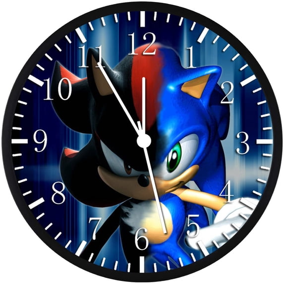 12 Inch Super Sonic Wall Clock Non-Ticking Silent Great for Decor and ...