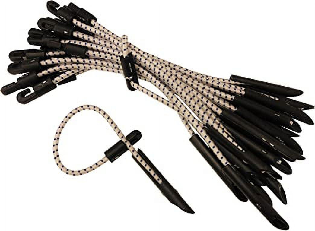 12-Inch Tarp Bungee Toggle Ties (20-Pack) - Walmart.com