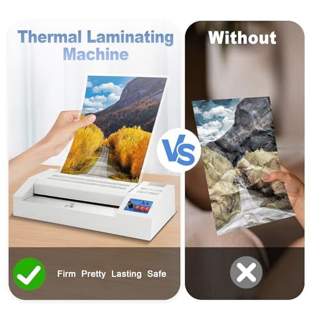 12-Inch Thermal Laminator Machine, Easy to Use for Home Office or ...