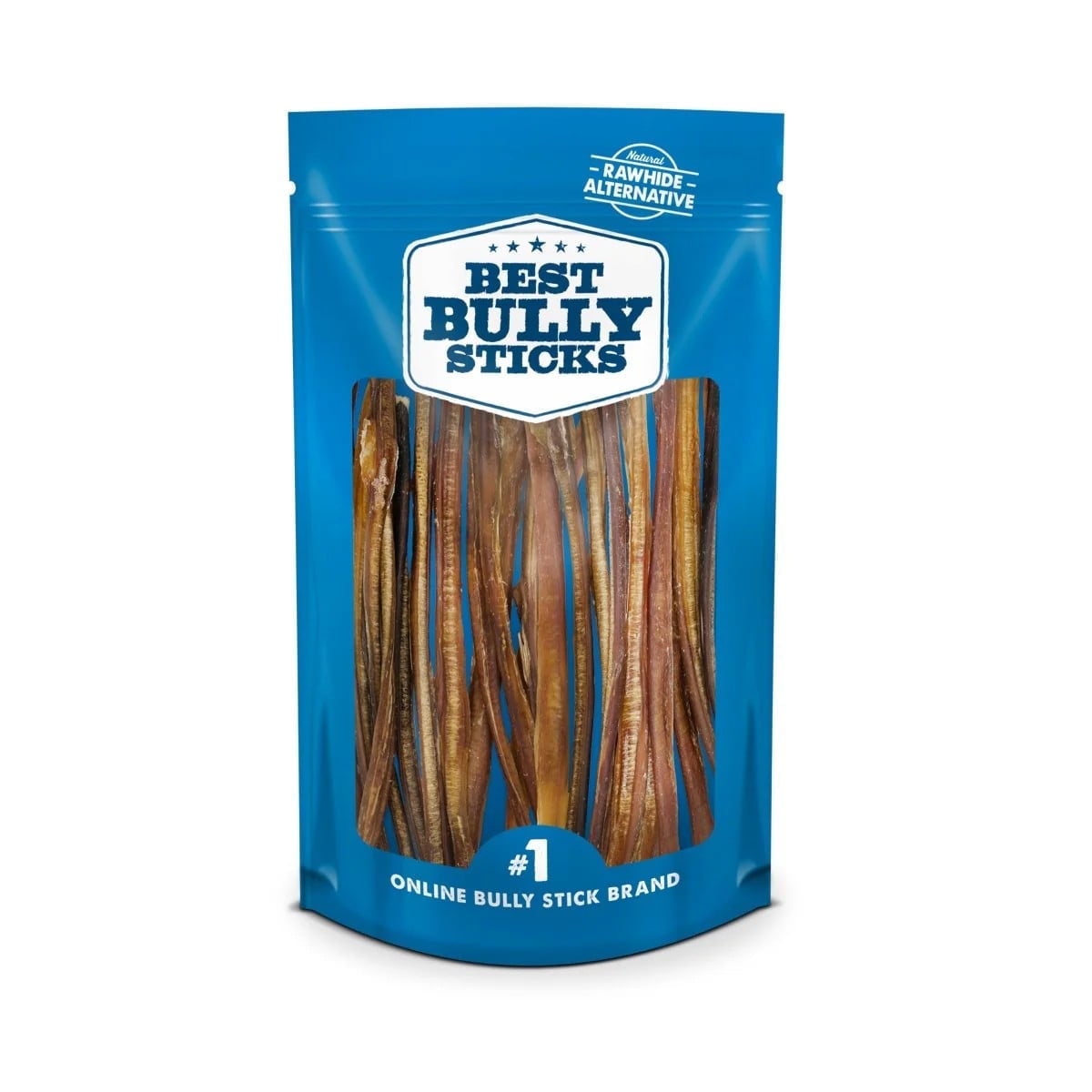Best Bully Stick 12 Inch Thin Bully Sticks for Dogs 16 Count Natural ...