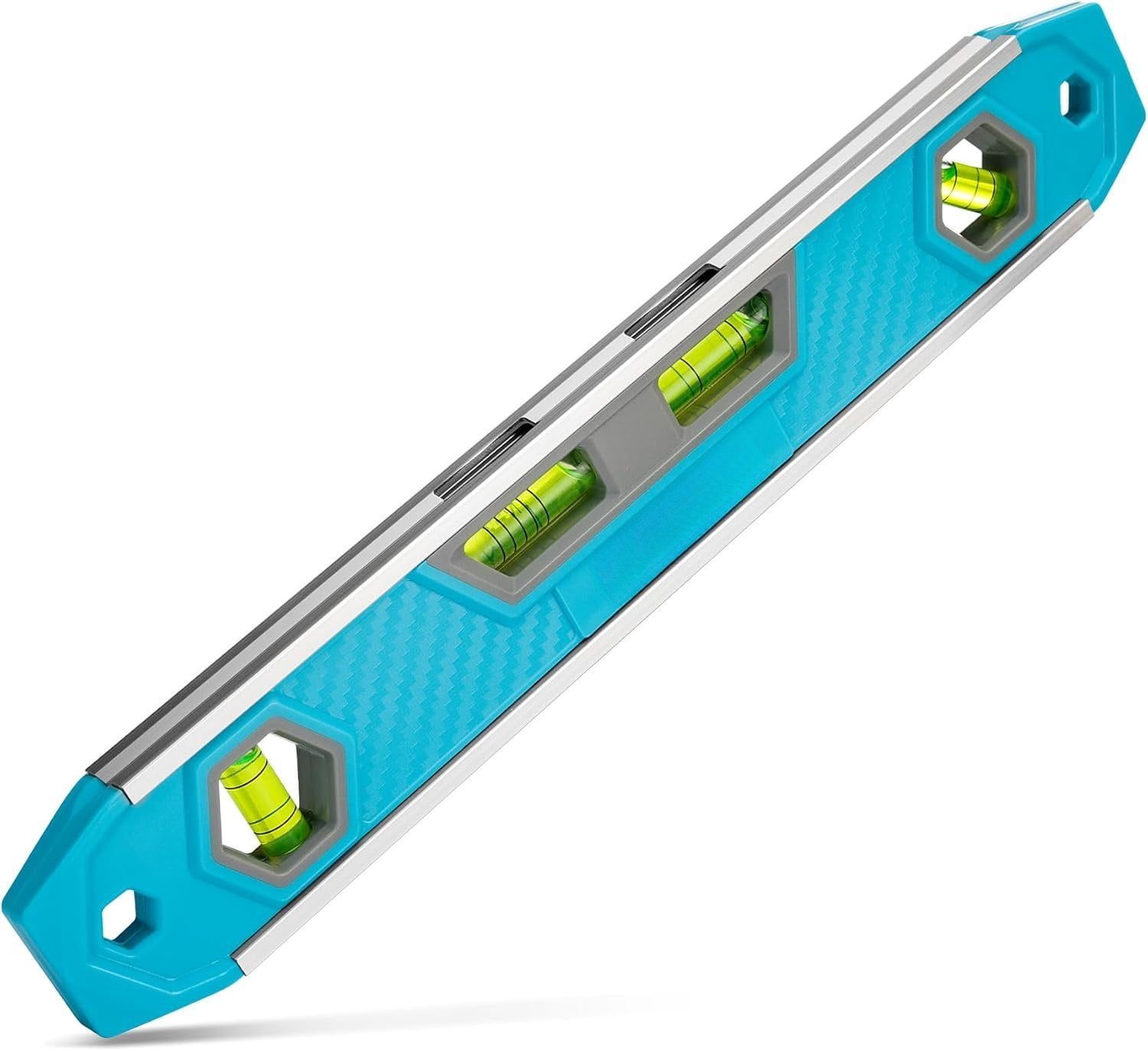 12-Inch Torpedo Level, Leveler Tool with 0?/45?/90? Bubbles & Five-Line ...