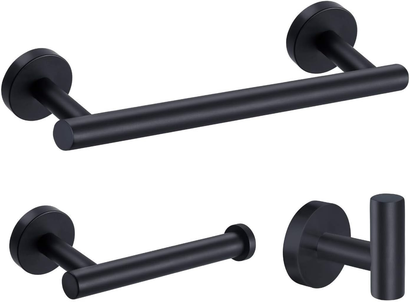 12 Inch Towel Bar Sets Bathroom Accessory 3 Pieces Restroom Towel ...