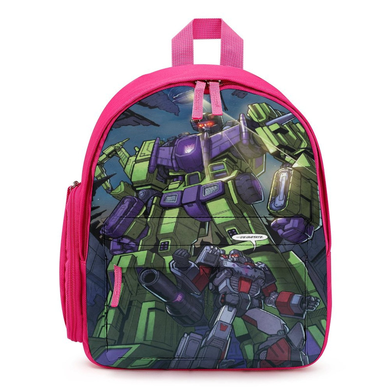 12 Inch Transformers Lightweight Backpack Cartoon Bookbag Fashion ...