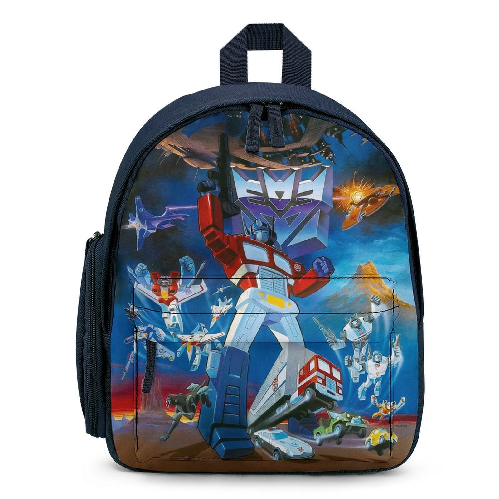 12 Inch Transformers Lightweight Backpac Cartoon Bookbag Fashion Campus ...