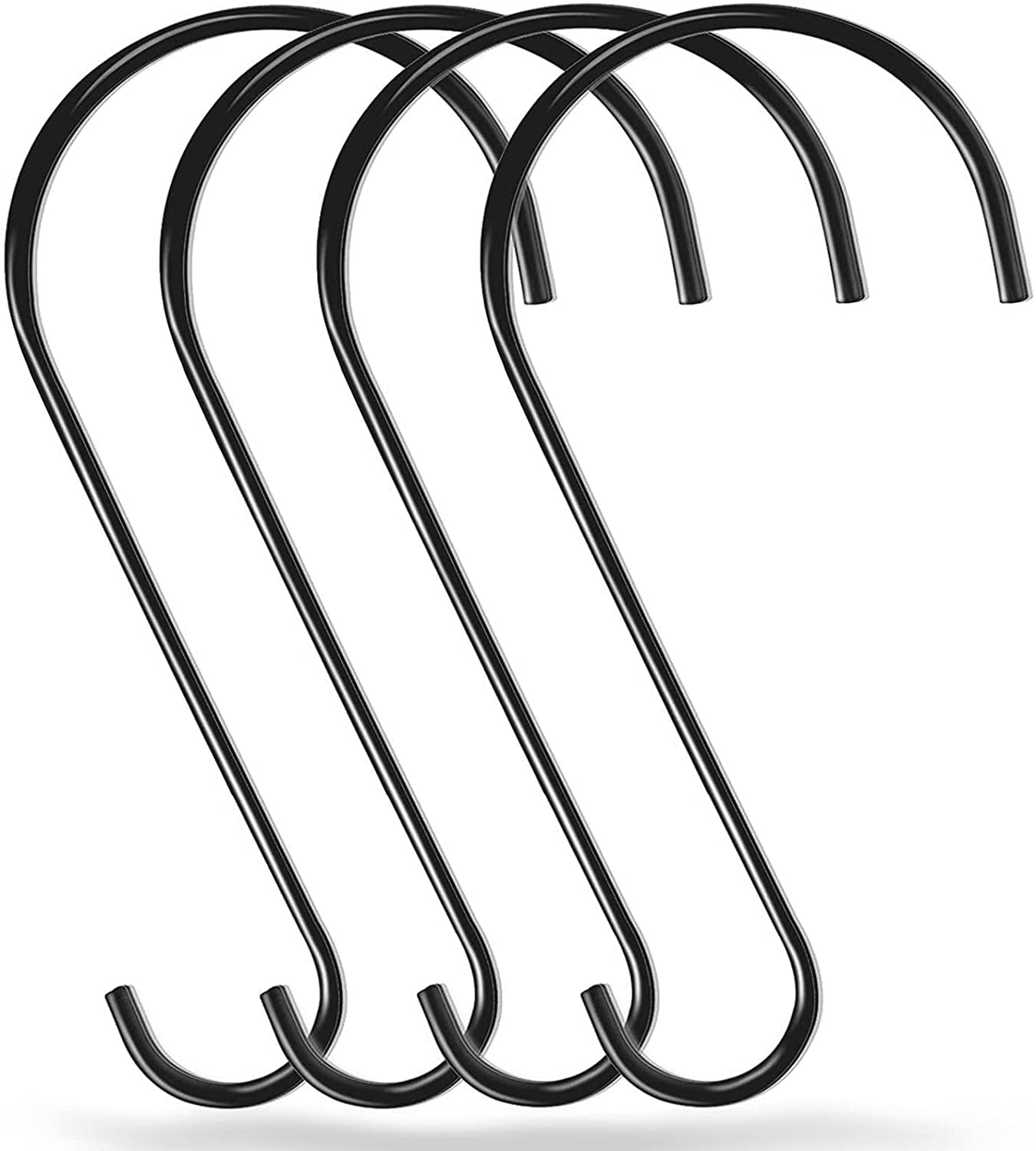 12-Inch Tree Branch Hooks, 4 Pack Extra Large S Hooks for Hanging ...
