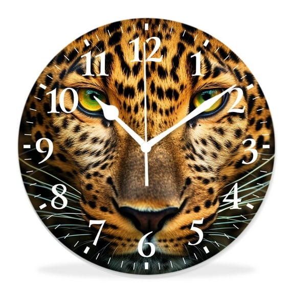 12 Inch Wall Clock Battery Operated Silent Clock Decorative for Office ...