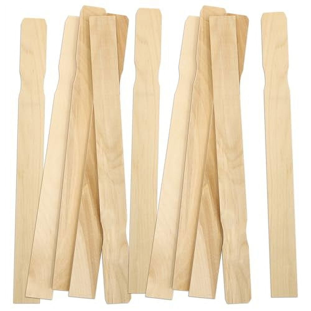 12" Inch Wood Paint Stir Sticks, 500 Pack of Paint Stirrers, Garden ...