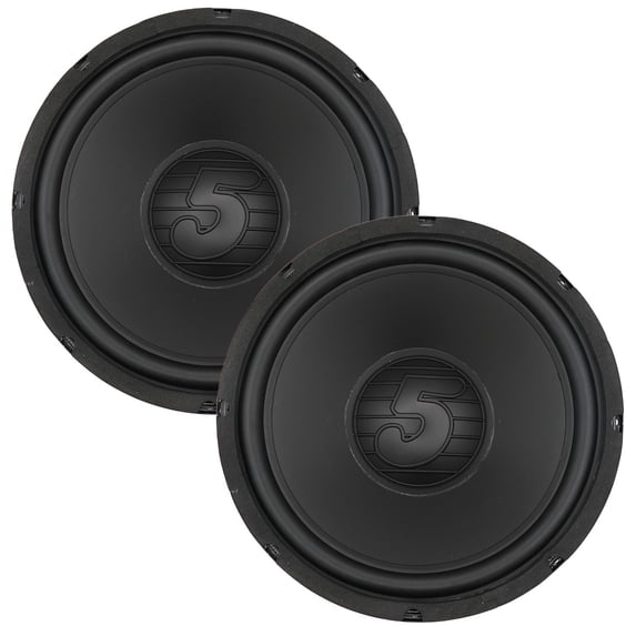 12 Inch Woofer Pair 400W Car Audio Subwoofer 4 Ohm Impedance ...