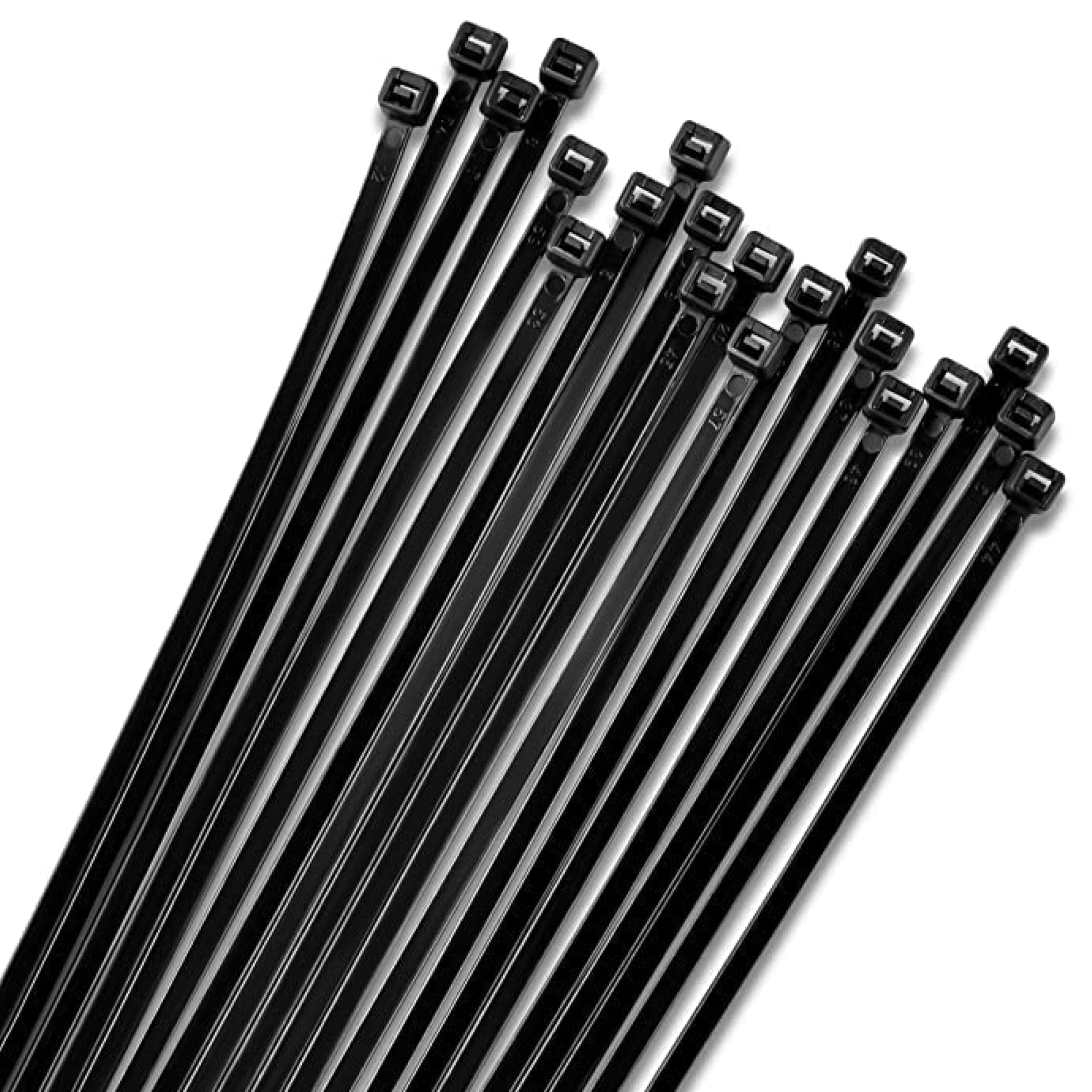 Bolt Dropper 12 Inch Flexible and Long Zip Cable Ties (Bulk Pack of ...
