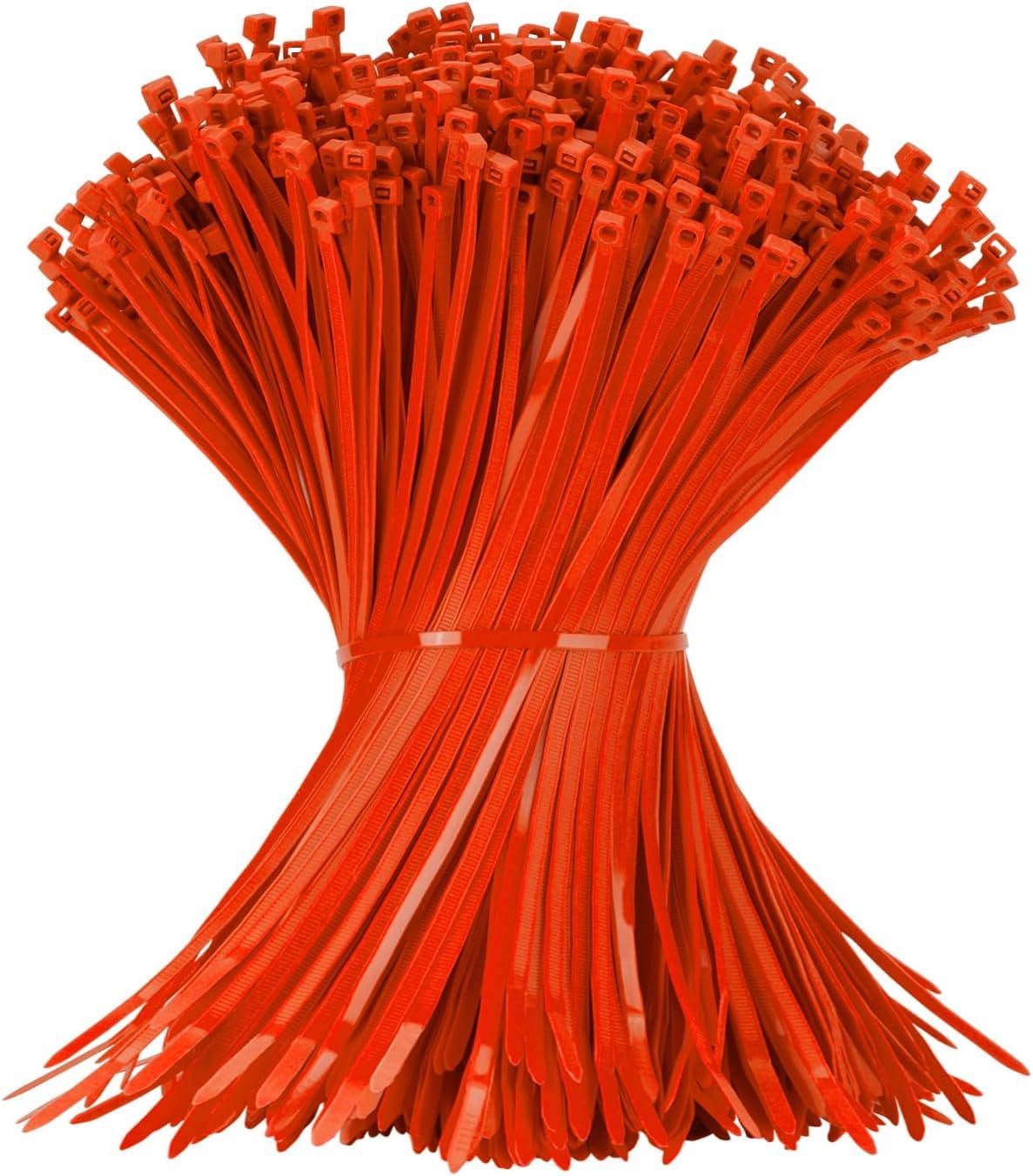 12 Inch Zip Ties Red 1000 PCS, 50 Lbs- Heavy Duty Tensile Strength ...
