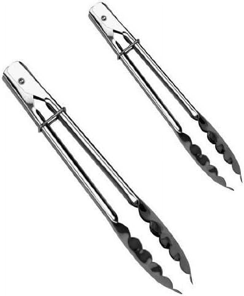 12 Inch and 9 Inch Stainless Steel Tongs - Walmart.com