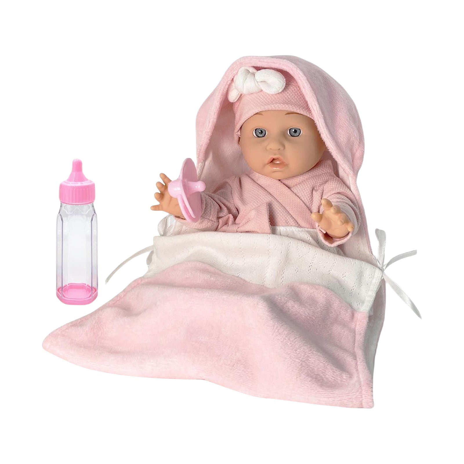 12 Inches Baby Doll Toys Set with Accessories, Includes Baby Doll ...