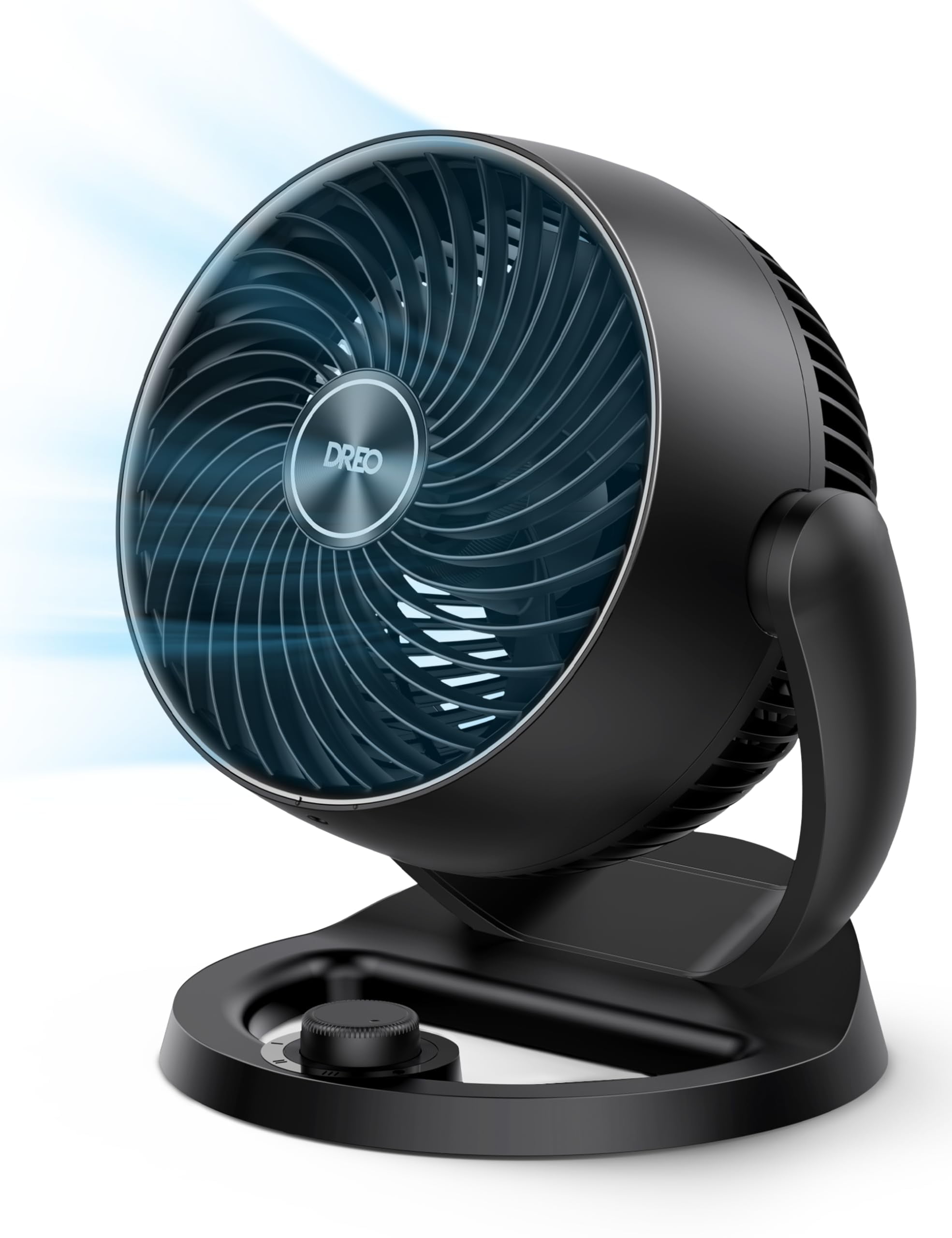 12 Inches Desk Fan for Bedroom, 70ft Powerful Air Circulation, 28db ...
