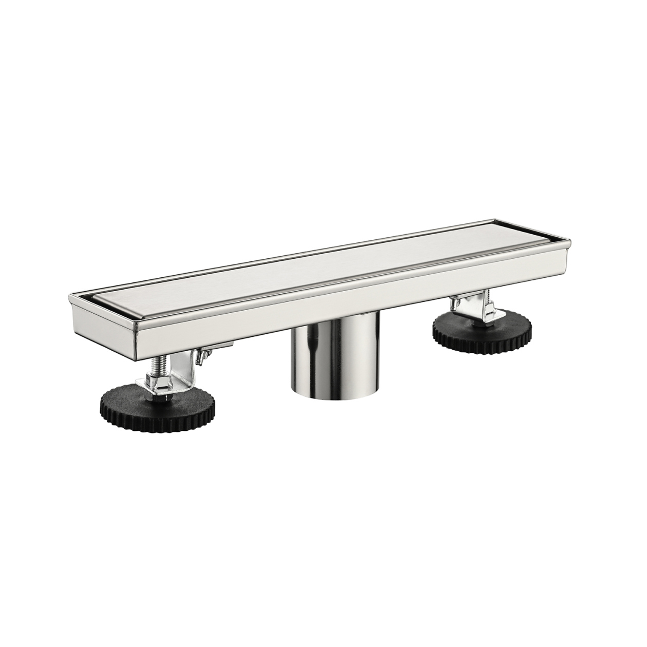 12 Inches Linear Shower Drain with Hair Strainer,Invisible Shower Floor ...