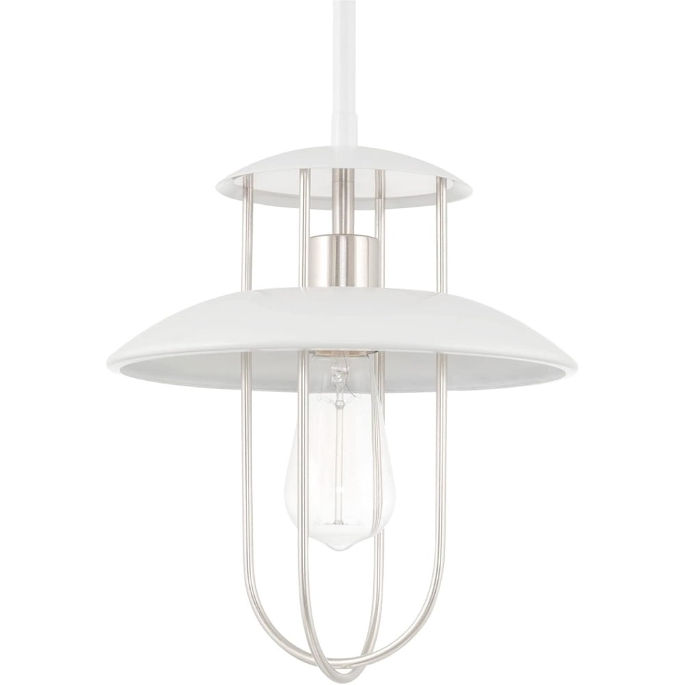 12" Industrial Farmhouse Metal Cage Hanging Ceiling Lantern Pendant ...