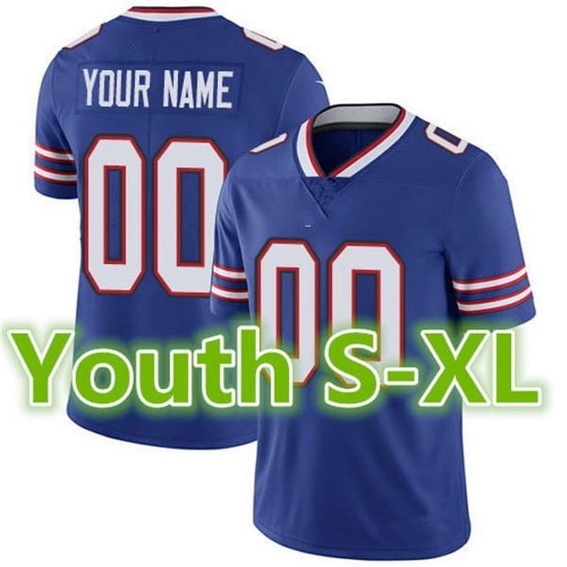 12 Jim Kelly jersey 17 Josh Allen 4 James Cook Football Jersey Mens 14 ...