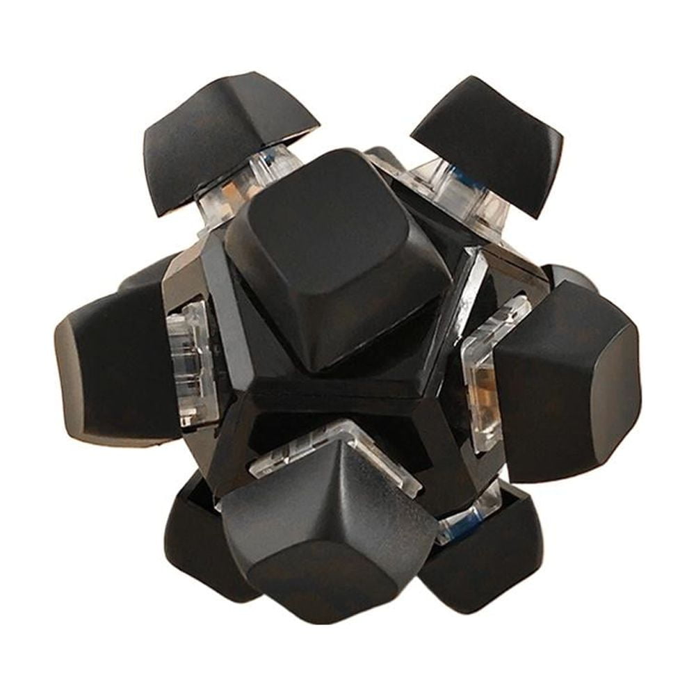 12-Key Mechanical Switch Tester Fidget Toy, Desktop Decompression ...
