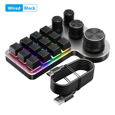 AK820 75% Wired Gasket Mechanical Keyboard with Volume Knob - South Facing LED - PBT Keycaps ...