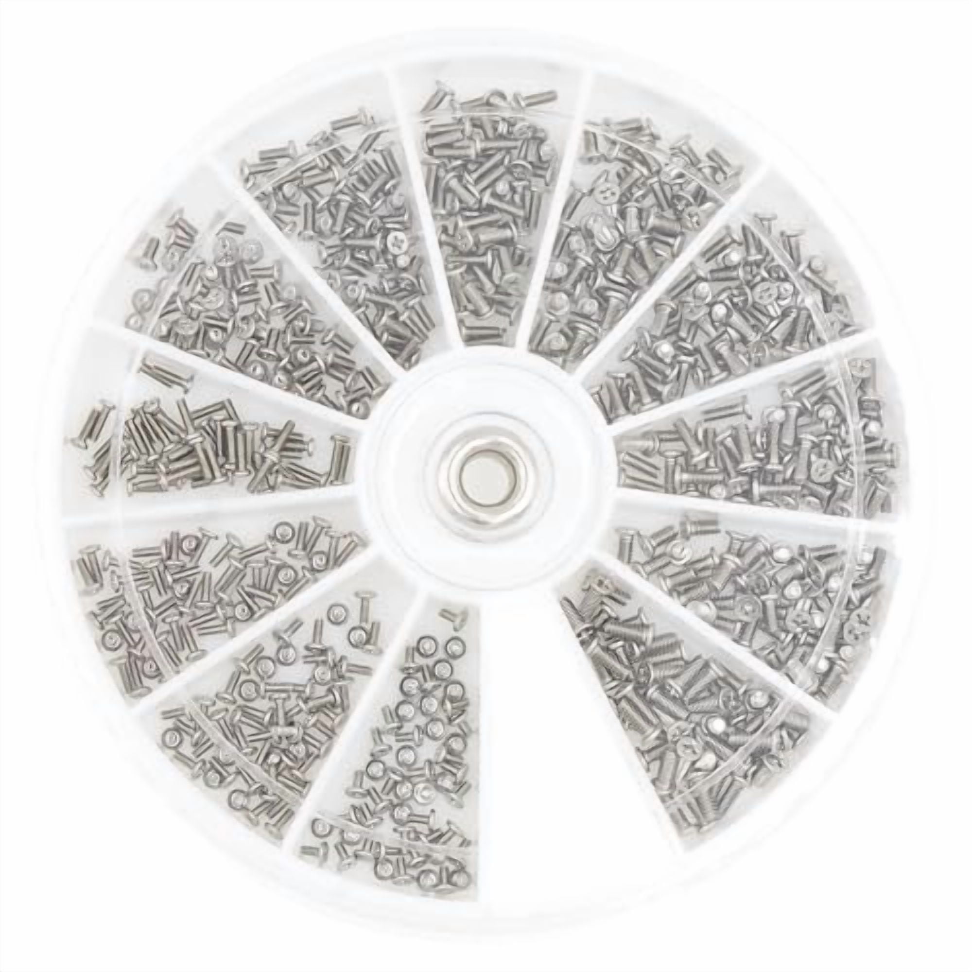 12 Kinds M1 M1.2 M1.4 M1.6 Small Screws Assortment Kit - Walmart.com