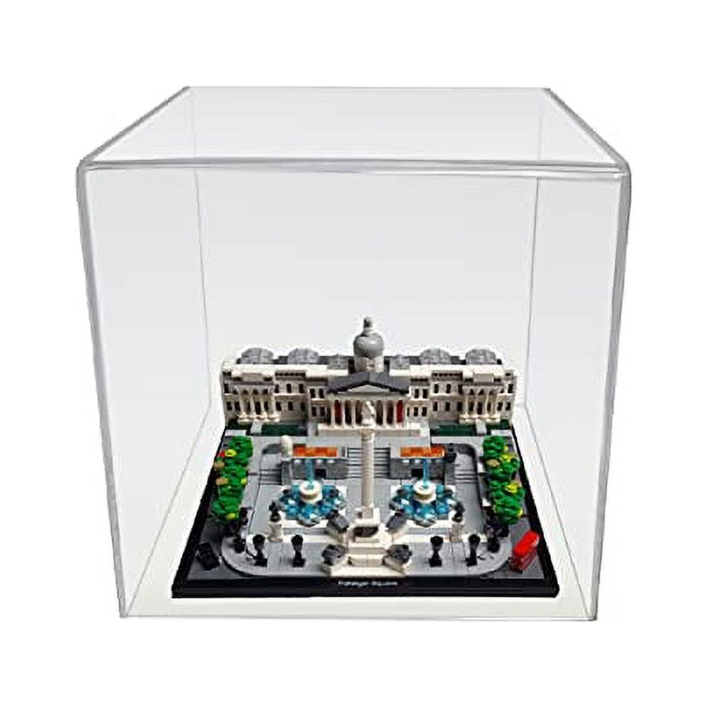 12”L X 12”W X 12" H Clear Acrylic Display Cube – Easy Assemble Box Cube ...