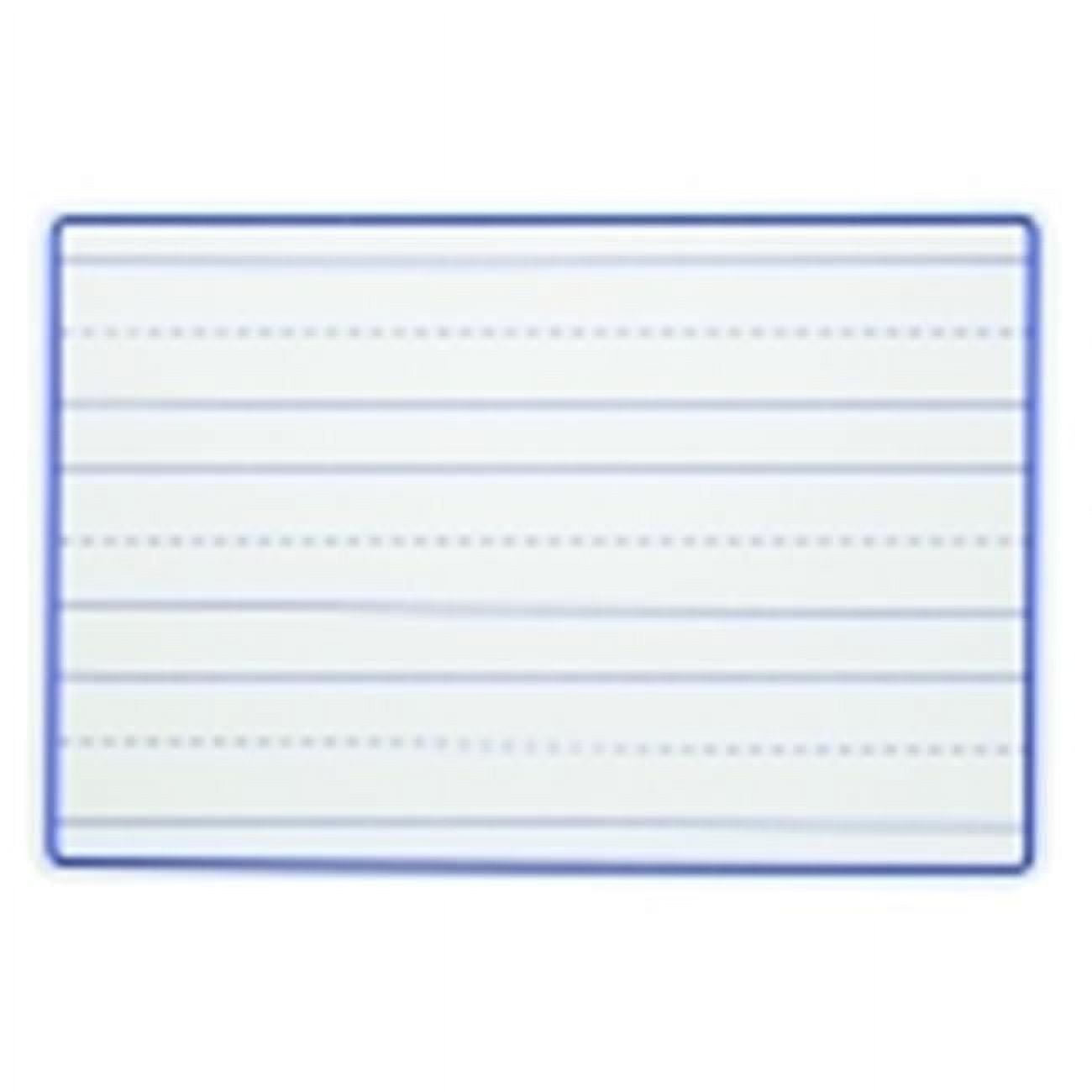 12 L x 18 W in. Wipe-Off Ruled Whiteboard - White, Pack 10 - Walmart.com