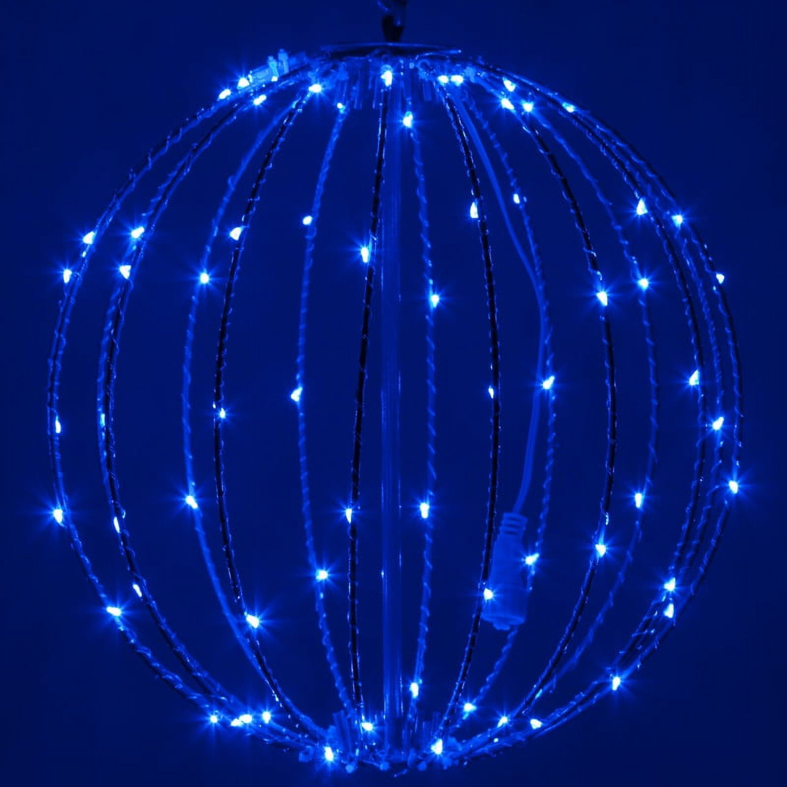 12" LED Fairy Light Ball - Indoor/Outdoor Fairy Lights Decoration with ...