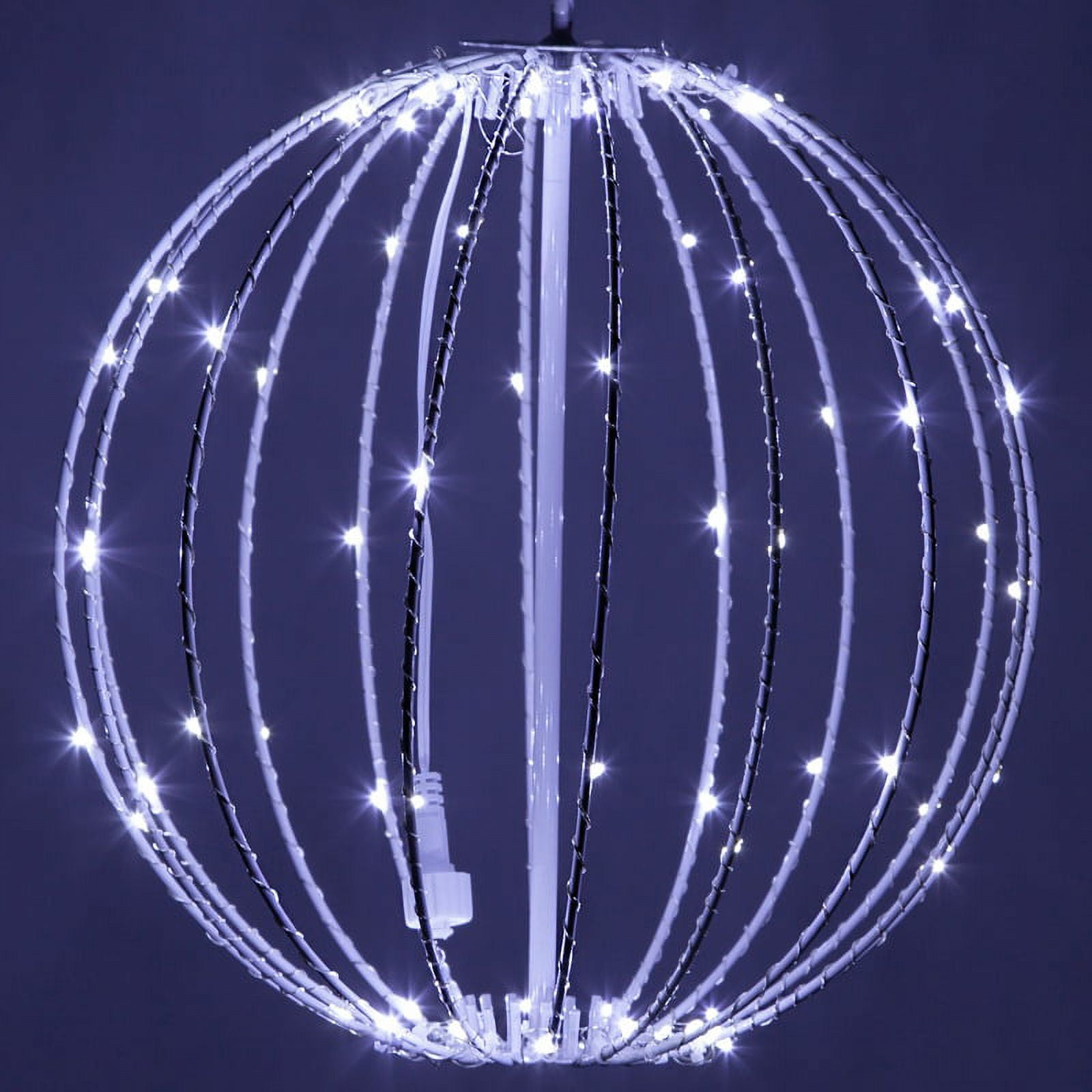 12" LED Fairy Light Ball - Indoor/Outdoor Fairy Lights Decoration with ...