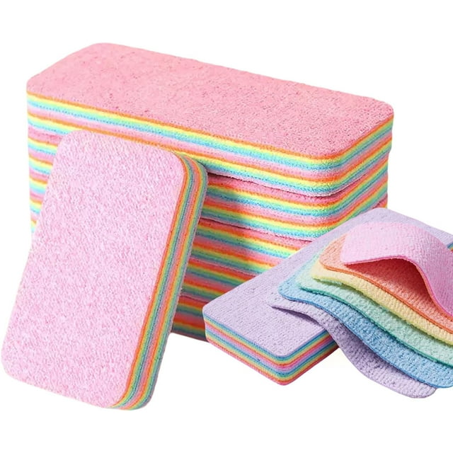 12 Layer Microfiber Sponge, Layered Microfiber Sponge, Peelable ...