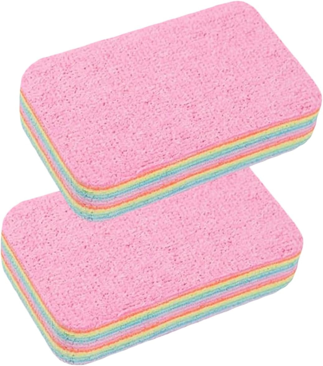 12 Layer Microfiber Sponge, Layered Sponge That U Can Peel The Layers ...