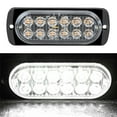 12 Led Strobe Side Light Strobe Flashing Lightbar Car Truck Lamp ...