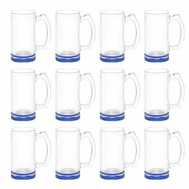 ARC Glass Beer Mugs 25 oz. Set of 6, Bulk Pack - Barware, Great for ...
