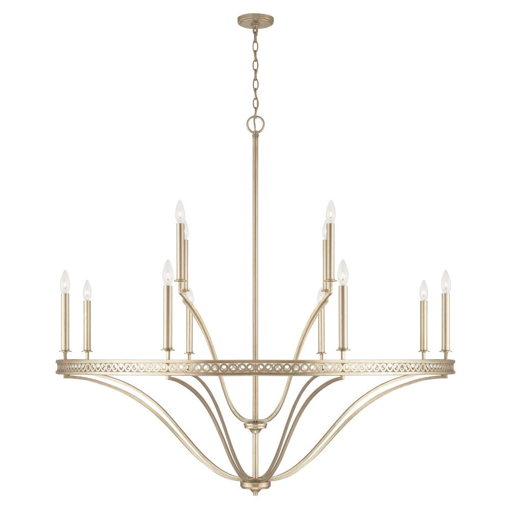 12 Light Chandelier -Traditional Installation Capital Lighting 443101Wg ...