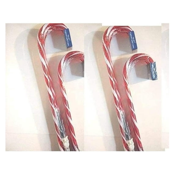 12 Lighted Candy Cane Pathway Markers (28") - Set of 12 (4-3 Packs ...