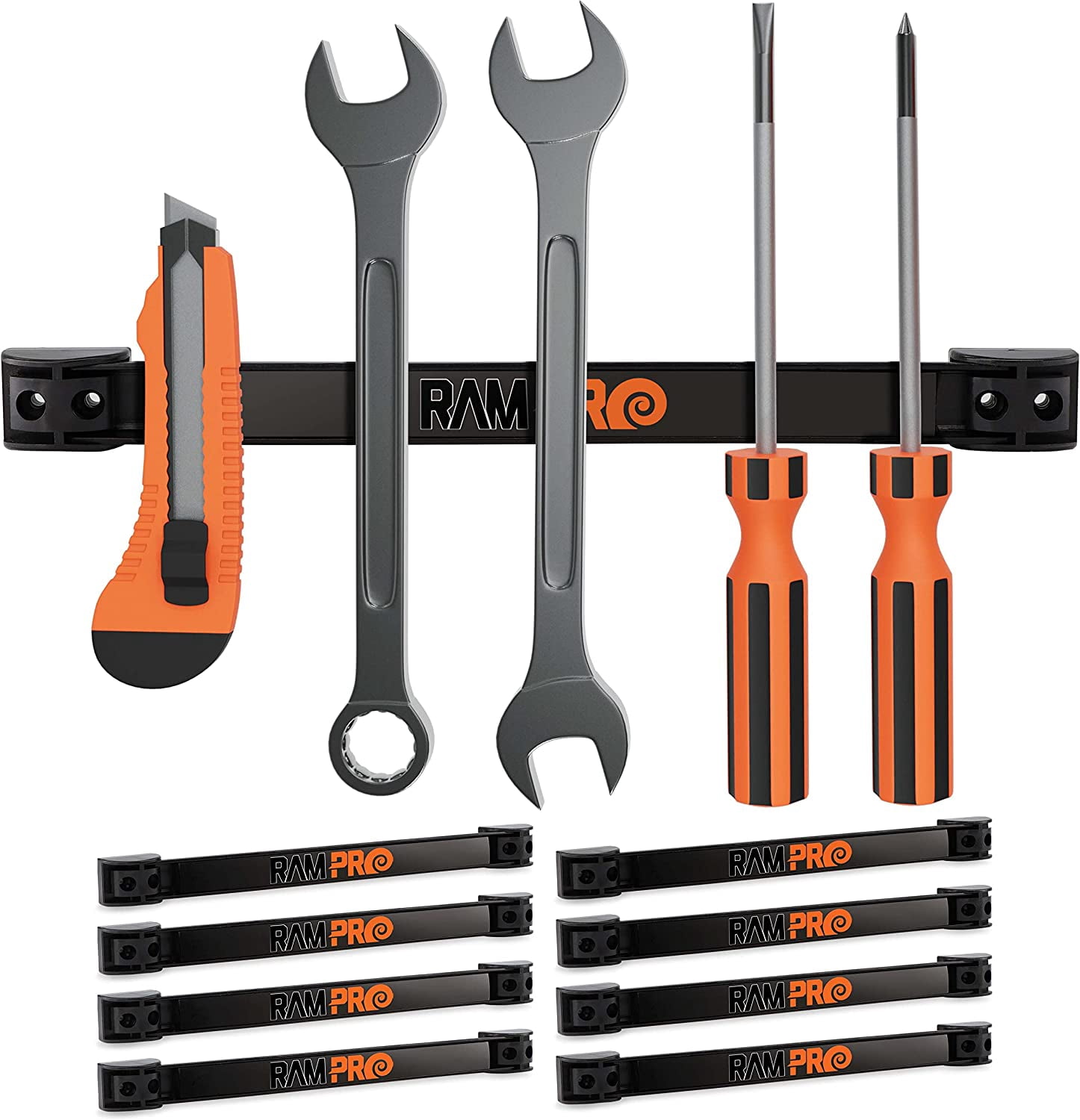 12" Magnetic Tool Holder Strip - A Tool Magnet Bar for Garage ...