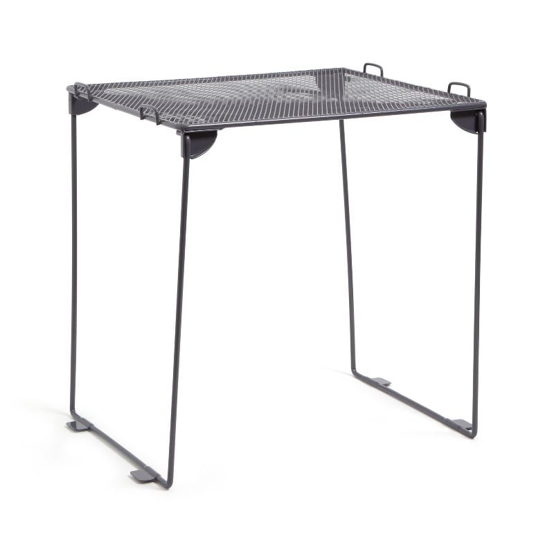 12" Mesh Locker Shelf Dusty Black - Walmart.com
