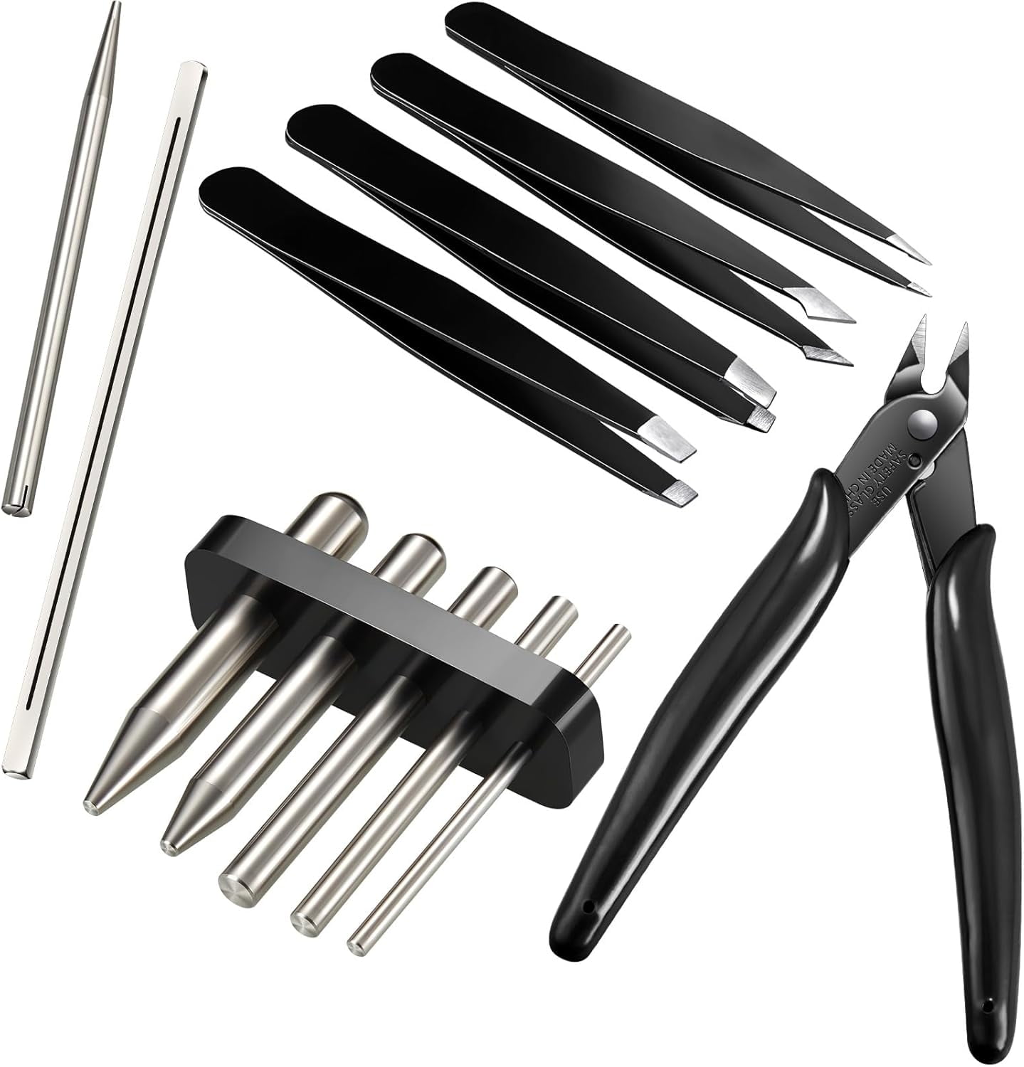 12 Metal Model Tool Kits Including 7 Model Long Edge Bending Tools Tab ...