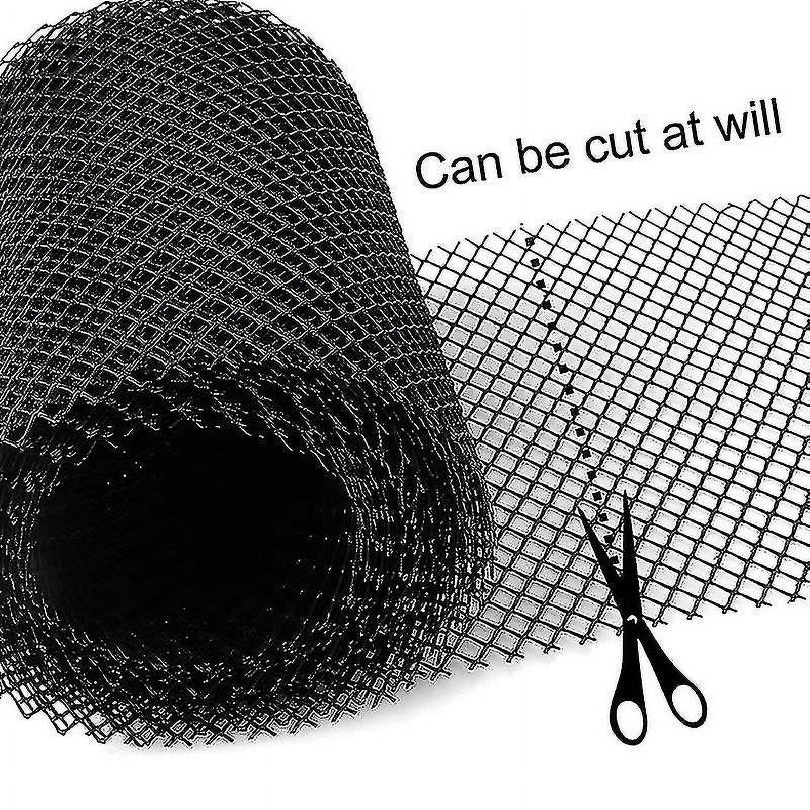 12 Meters Robust High Quality Gutter Mesh + Included 20 Hooks + 2 Grid ...