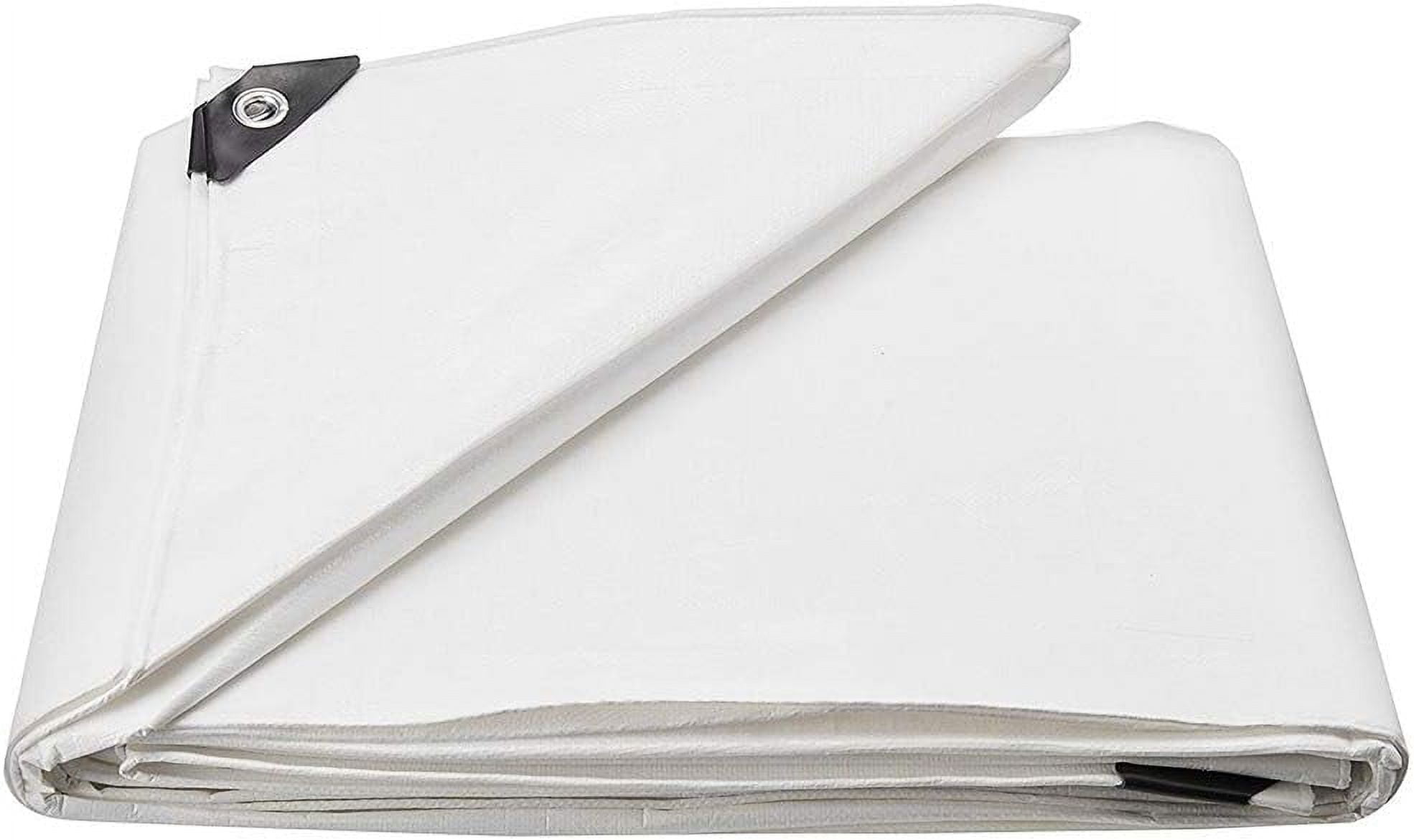 12 Mil 20x24FT Multi Purpose Tarp Cover Waterproof with Reinforced ...